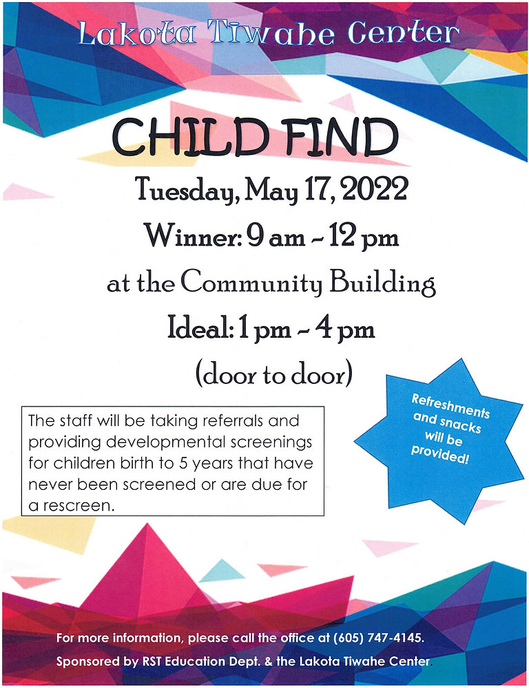 Lakota Tiwahe Center - Child Find