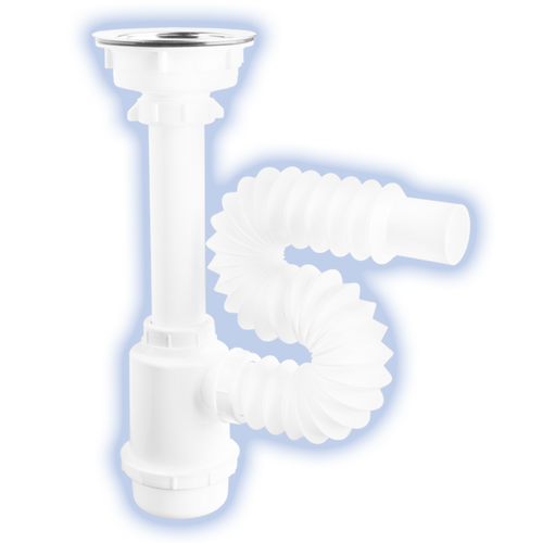 CÉSPOL PARA FREGADERO BOTE GRANDE FLEXIMATIC | Nacional Ferretera