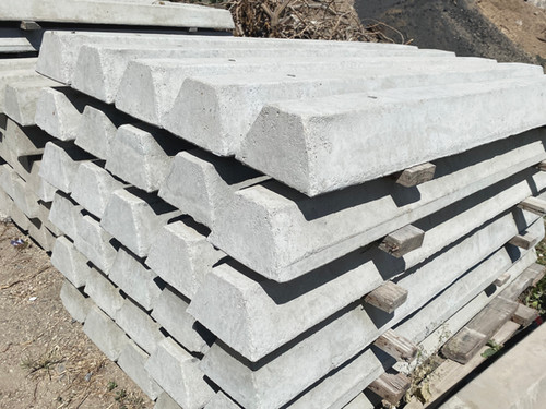 TOPE DE PARQUEO 2 CARAS 1.80mX0.12mX0.20m | Compra en procreto