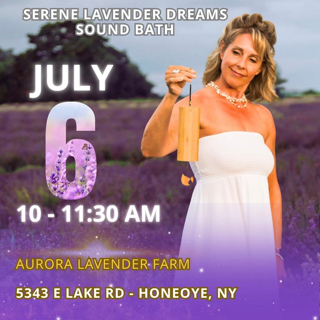 Lavender Dreams Sound Bath | Aurora Lavender Farm