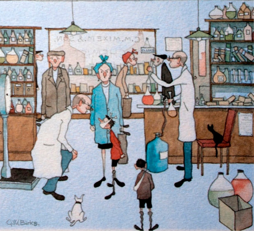 The Friendly Chemist | UKfineart