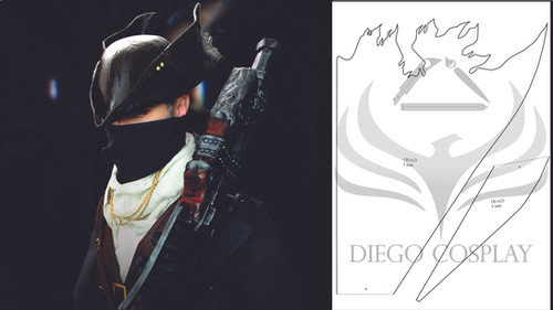 Hunter's Hat Pattern | Bloodborne (Digital Product) | Diego Cosplay