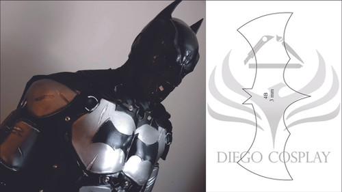 Batman Suit Armour Pattern (Digital Product) | Diego Cosplay