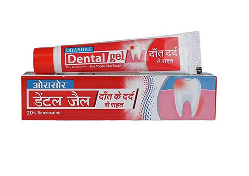 Orasore Dental Tooth Pain Relief Gel-10g | sandeepmed.com