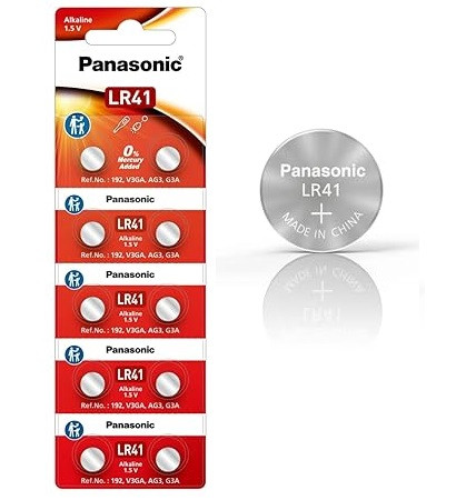 LR 41 1.5V Alkaline Button Coin Cell Batteries 1.5v for Thermometer ...