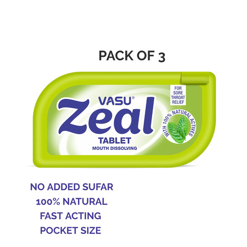 ZEAL TABLET VASU AYURVEDIC | sandeepmed.com