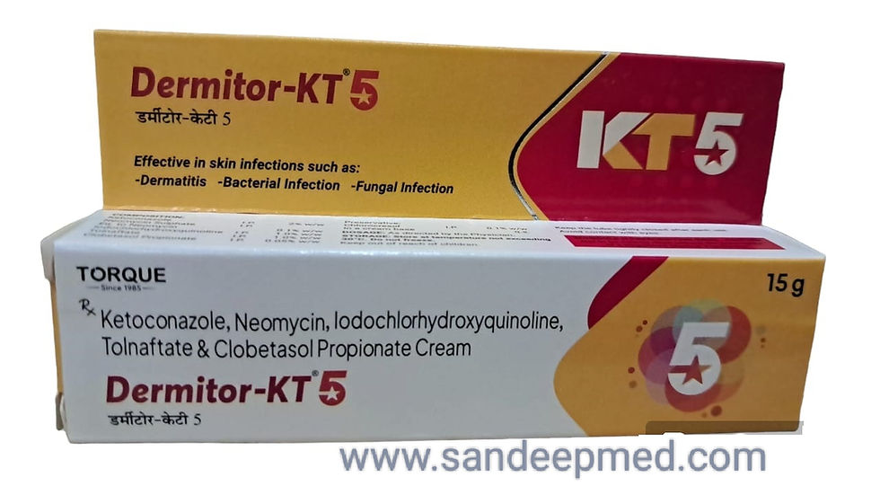 Dermitor KT 5 cream | sandeepmed.com