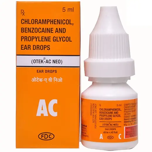 Otek AC Plus Ear Drops 5ml sandeepmed
