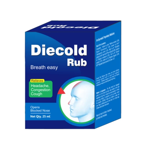 Diecold Rub For Cold And Congestio | sandeepmed.com