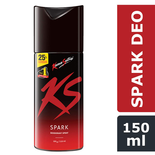 Kamasutra Ks Deo For Men, Spark, (150ml) | sandeepmed.com