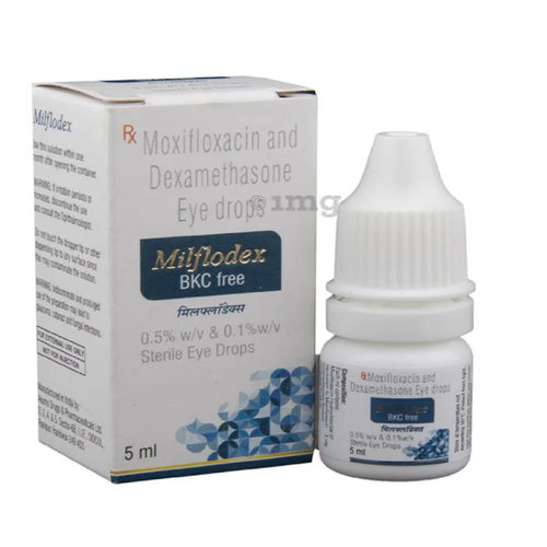 MILFLODEX EYE DROP 5ML | sandeepmed.com