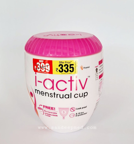 MENSTRUAL CUP I-ACTIVE | sandeepmed.com