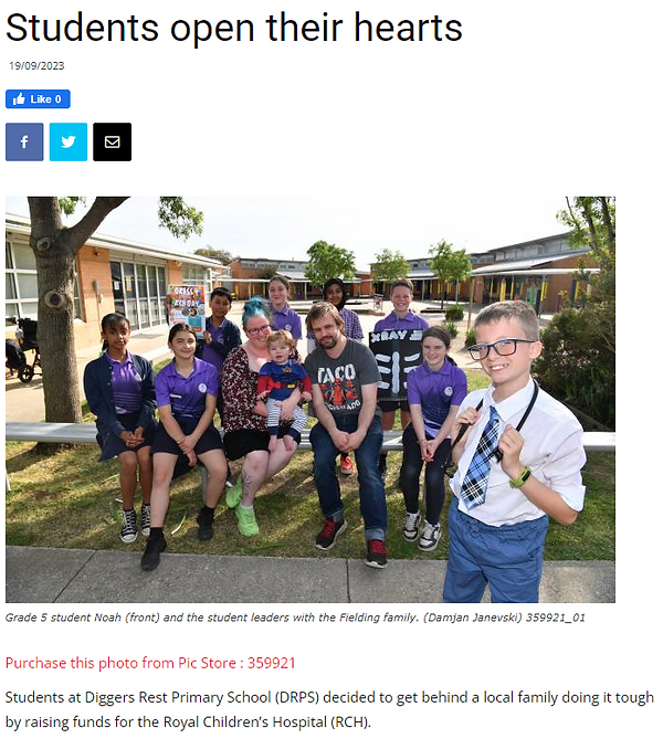 Fundraising | Diggers Rest Primary