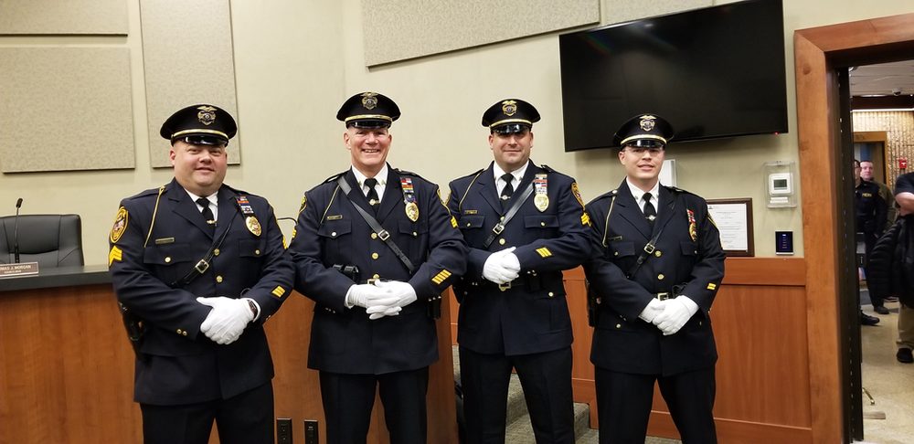 Fairfield Police Promotes Four Sergeants and Swears In New Class II ...