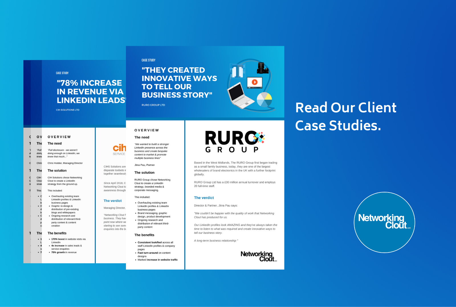 LinkedIn Case Studies | Real Business Results | Networking Clout