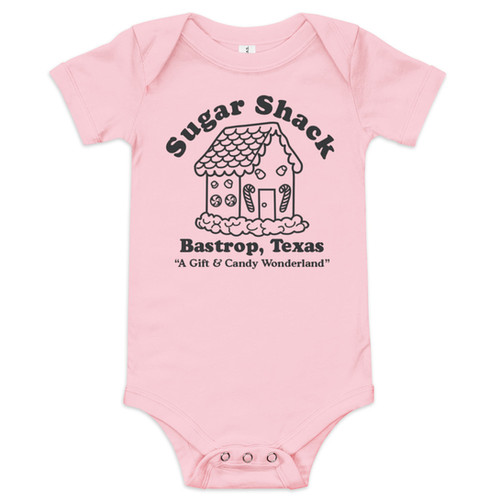 Sugar Shack Baby One Piece Short Sleeve | Sugar Shack Bastrop
