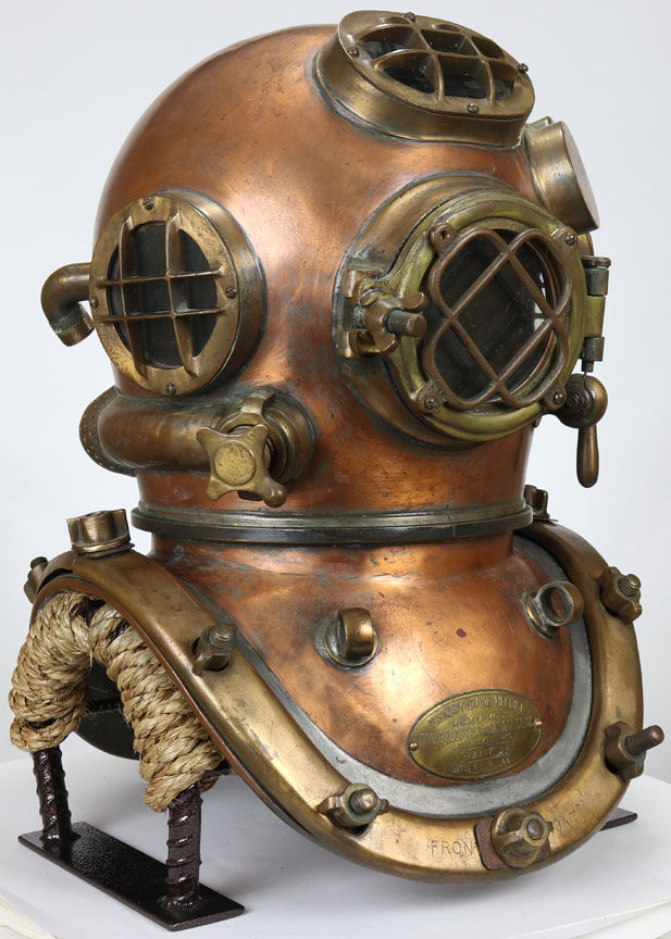 1945 DESCO Mark V Diving Helmet Sold