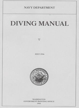 1916 US Navy Diving Manual | Helmet Site