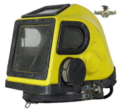 US Navy Mark 12 Diving Helmet - Morse 1982 | Old Diving Helmets