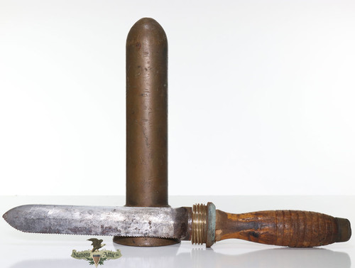Rare WW2 BTE USN Mark V Dive Knife! | Old Diving Helmets