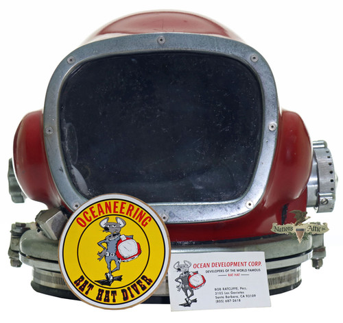 Serial #12 Bob Ratcliffe "Rat Hat" Diving Helmet! | Old Diving Helmets