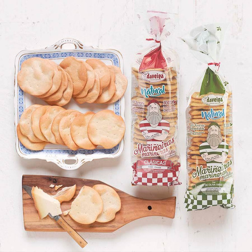 Savoury ships biscuits, made with EVOO 200g | de la Torre's