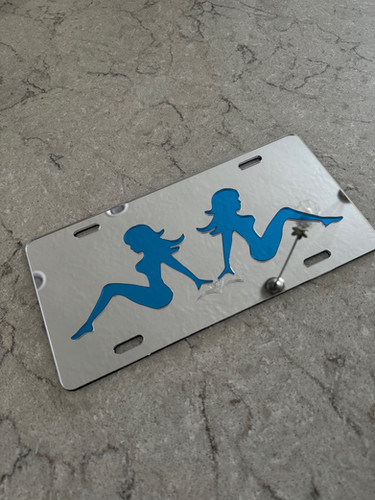 Trucker Girl License Plate | Callis Customs