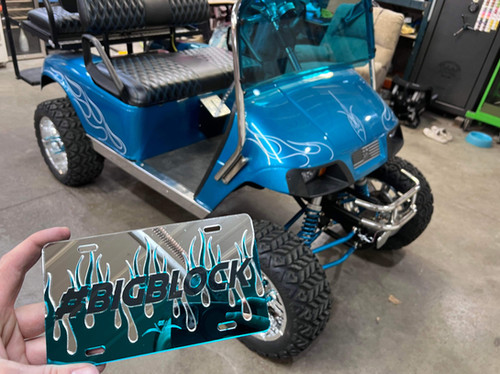 Custom Golf Cart License Plate | Callis Customs
