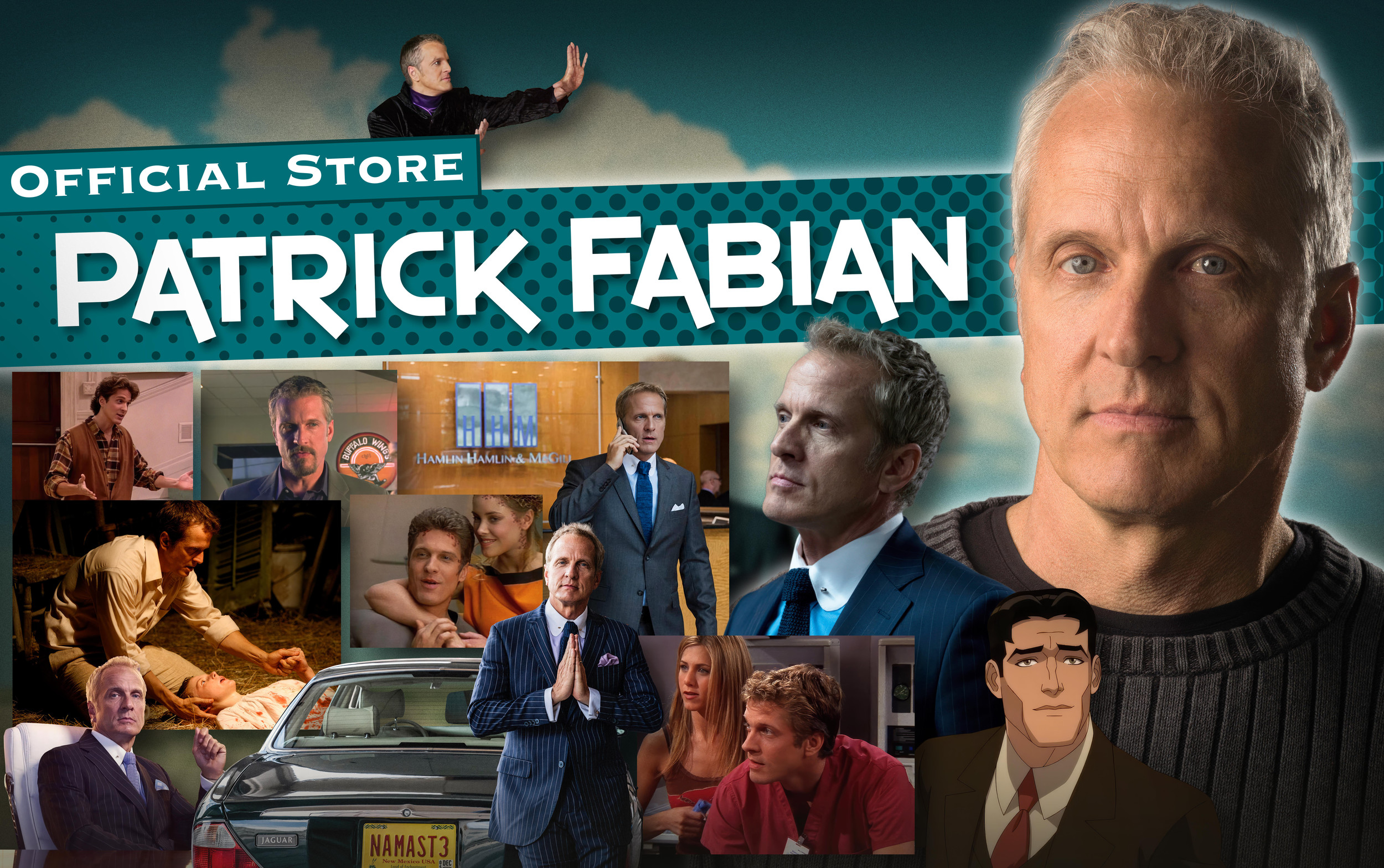 Patrick Fabian Official Store | CelebWorx
