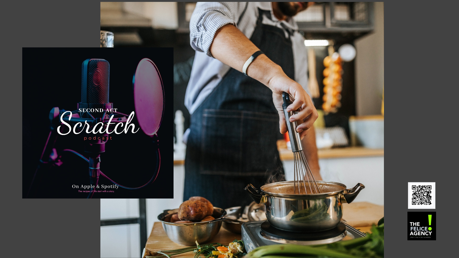 Second Act Scratch Podcast | Felice Agency