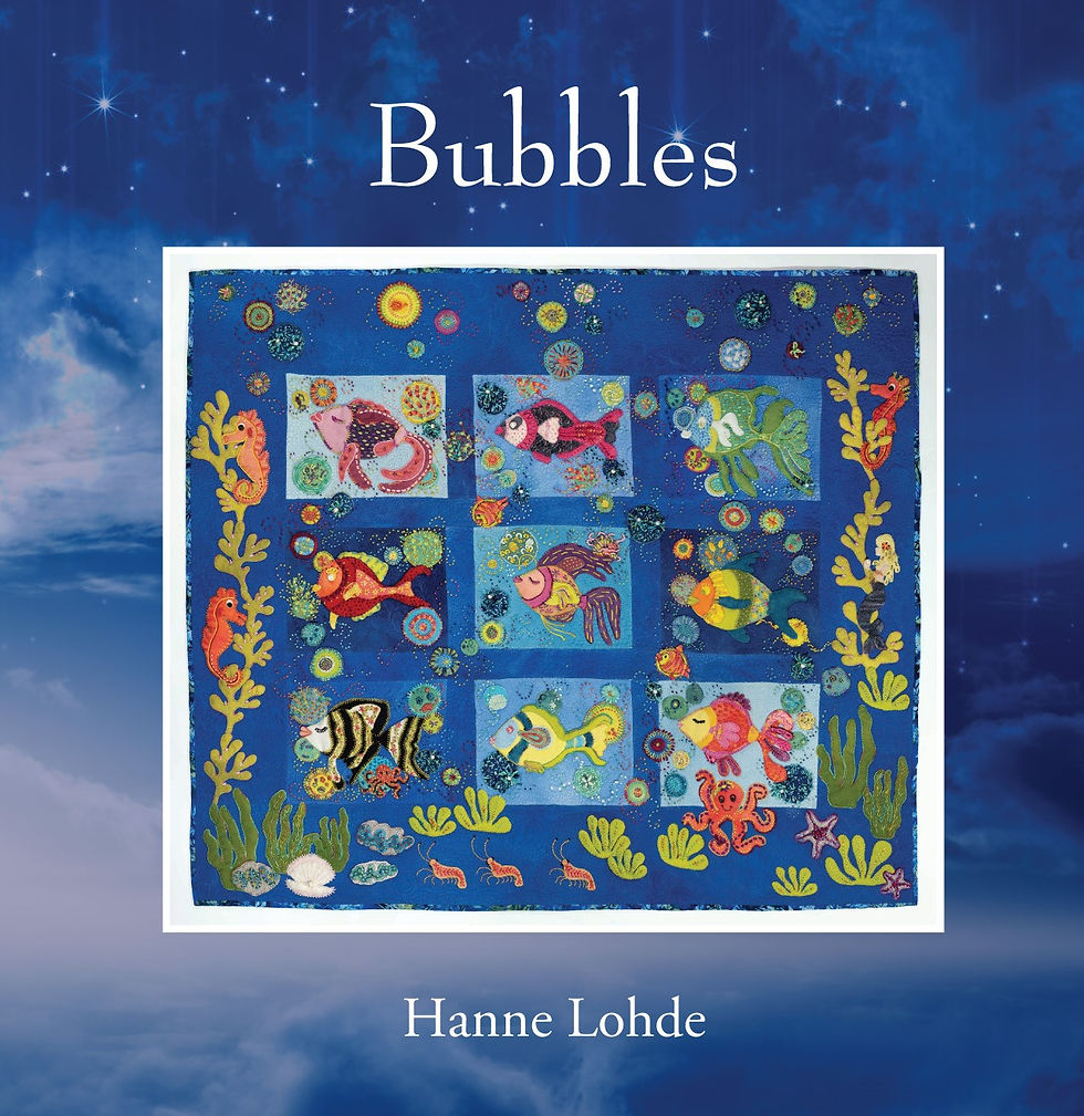 BUBBLES Book by Hanne Lohde - 8.5 x 8.5 Color CASEBOUND | Mama Lohde