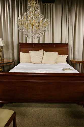 Custom King Sleigh Bed | McLean Furniture