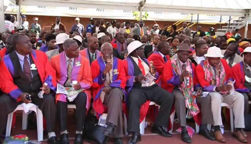 Traditional leaders acting as appendages to the ruling party in ...