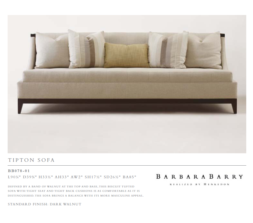 BARBARA BARRY -Sofa | livingin