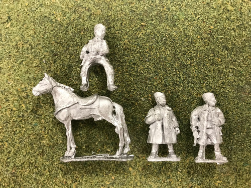 BWS11 Serbian General command | Tiger Miniatures
