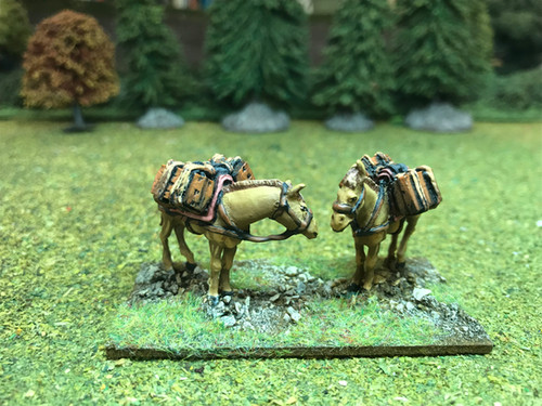 PM01 Pack Mule Set 1 - Ammo boxes | Tiger Miniatures