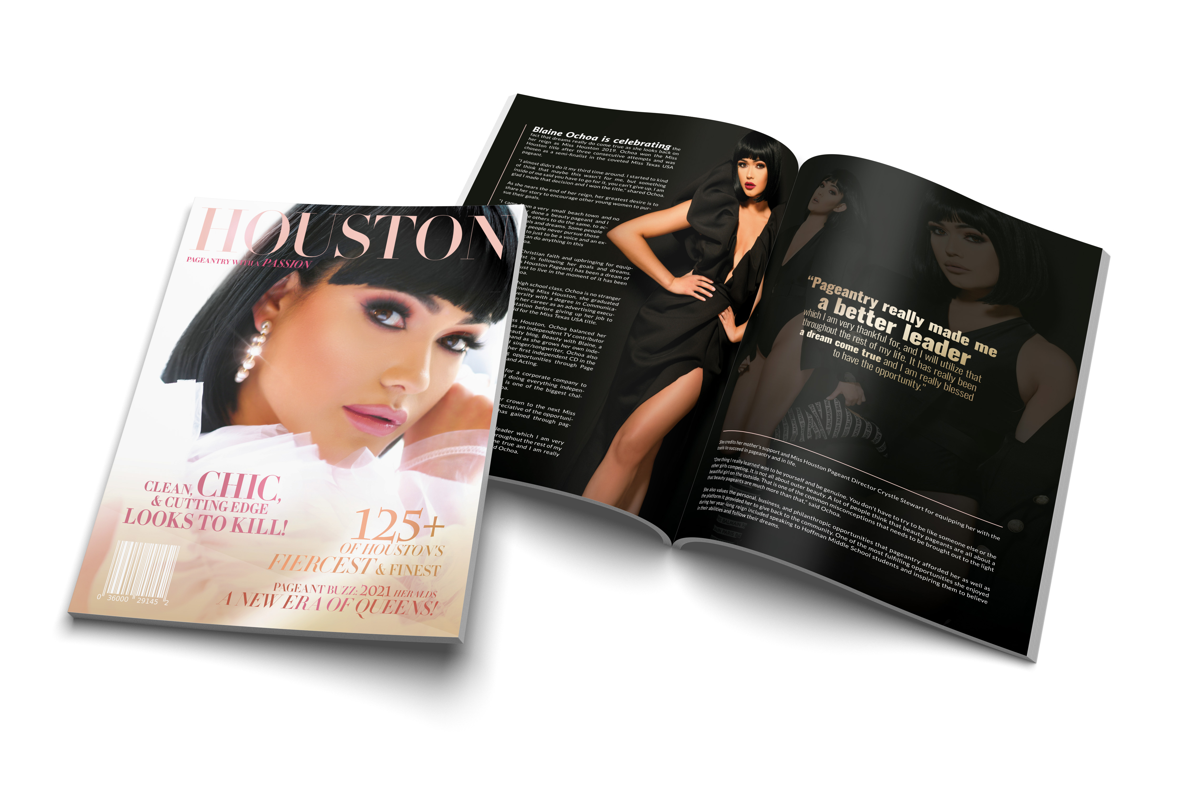 PAGEANT DESIGN | Program Book Content Page Samples