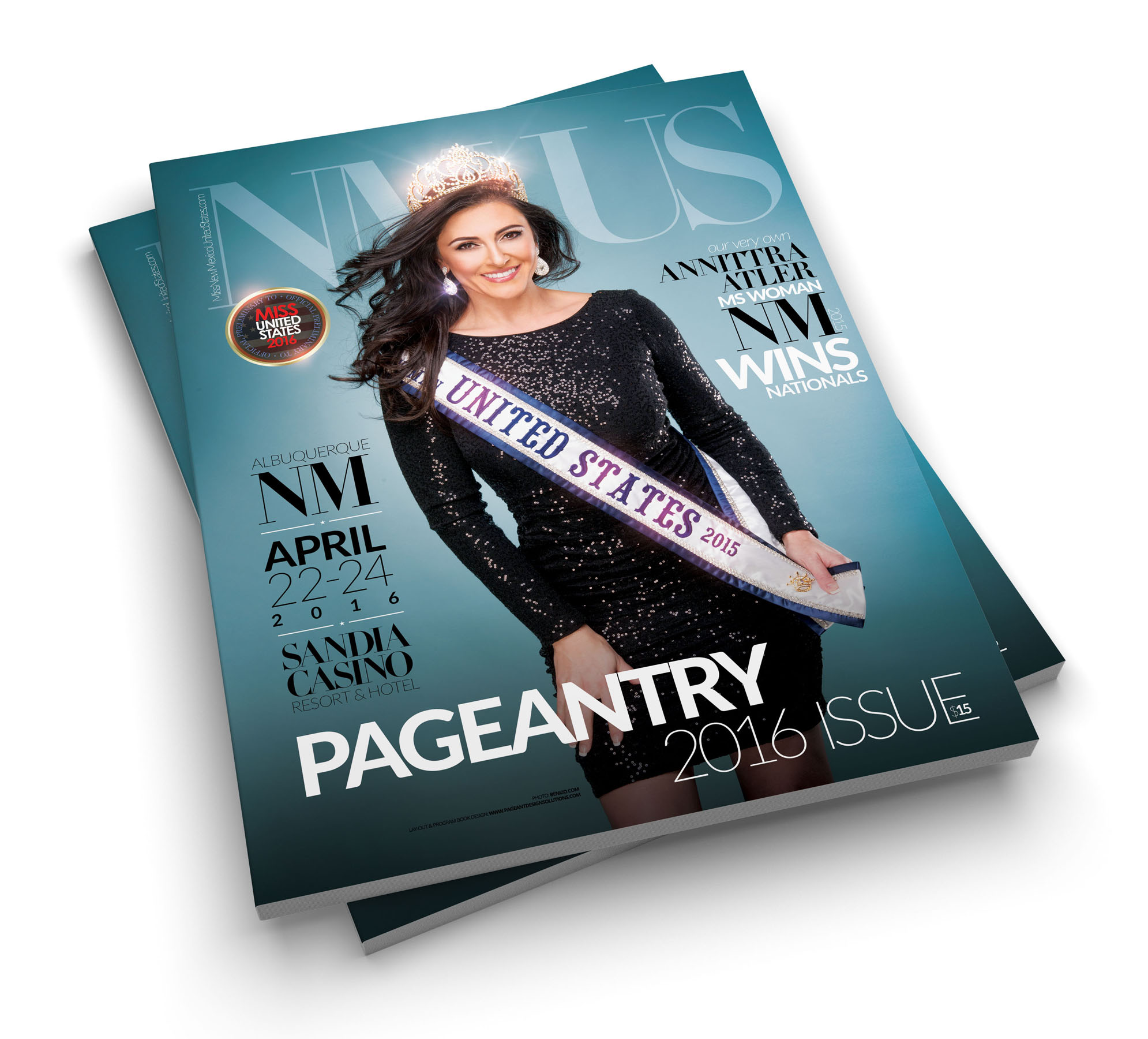 PAGEANT DESIGN | Program Book Content Page Samples