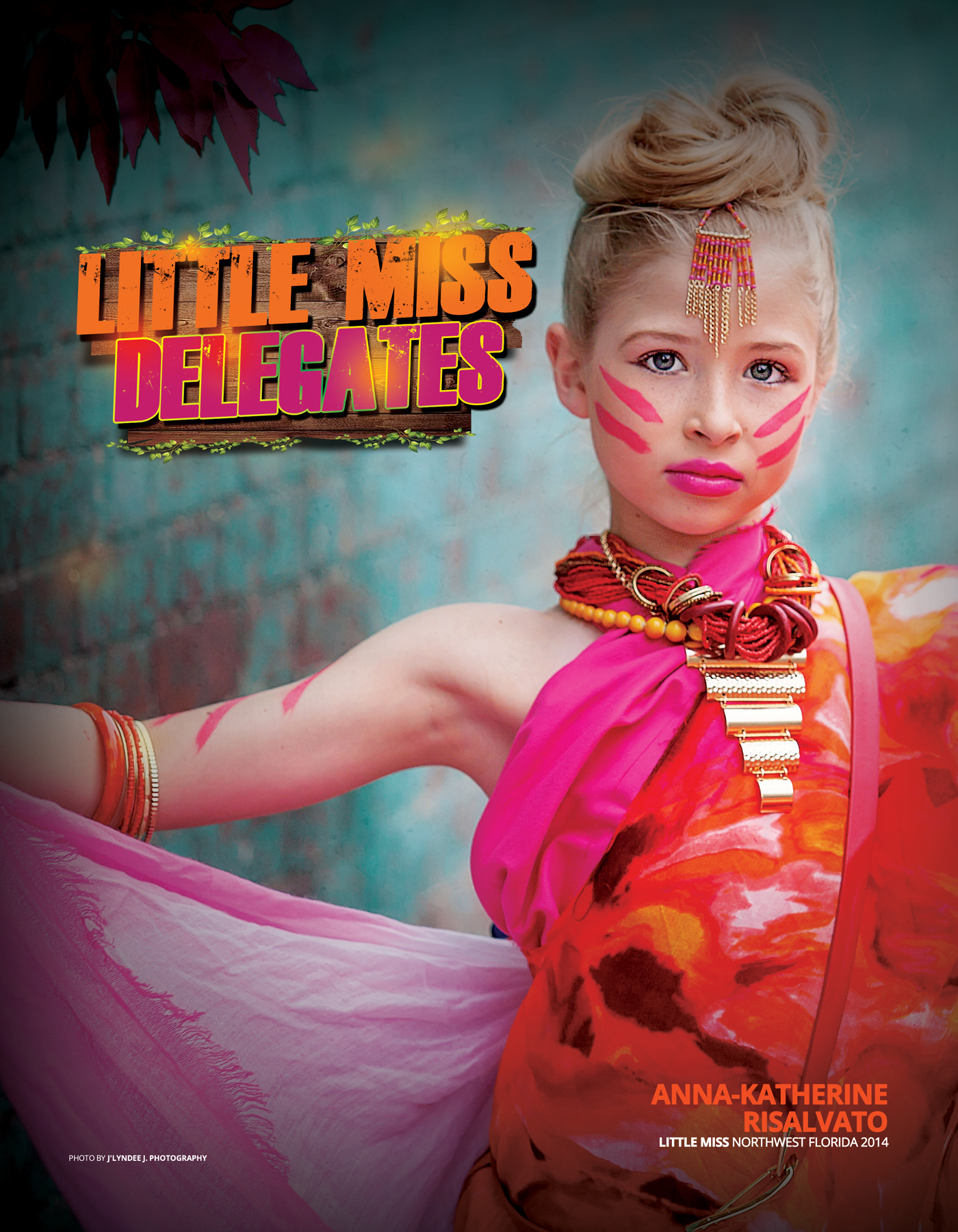 PAGEANT DESIGN | Program Book Content Page Samples