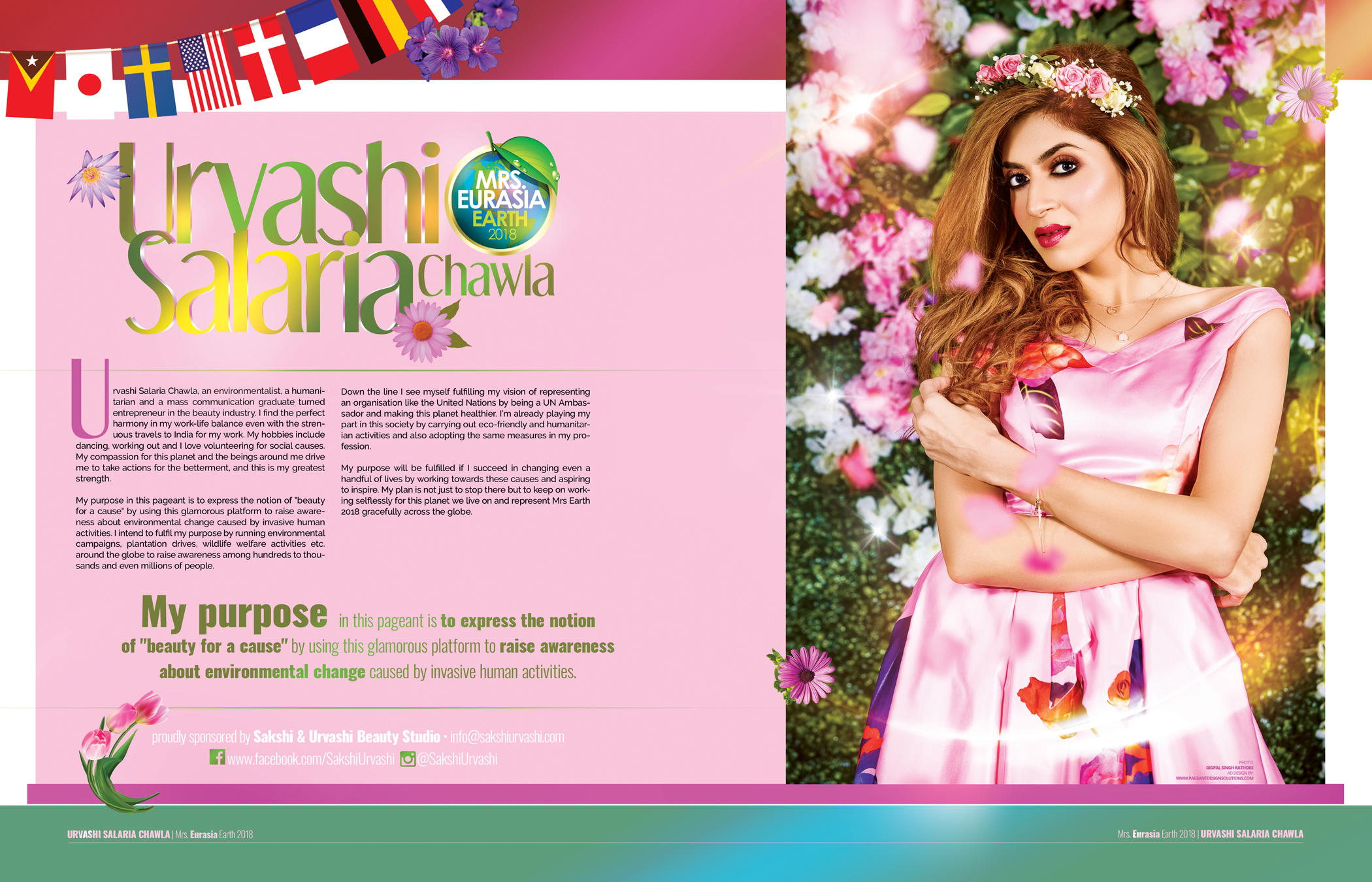 PAGEANT DESIGN | Program Book Content Page Samples