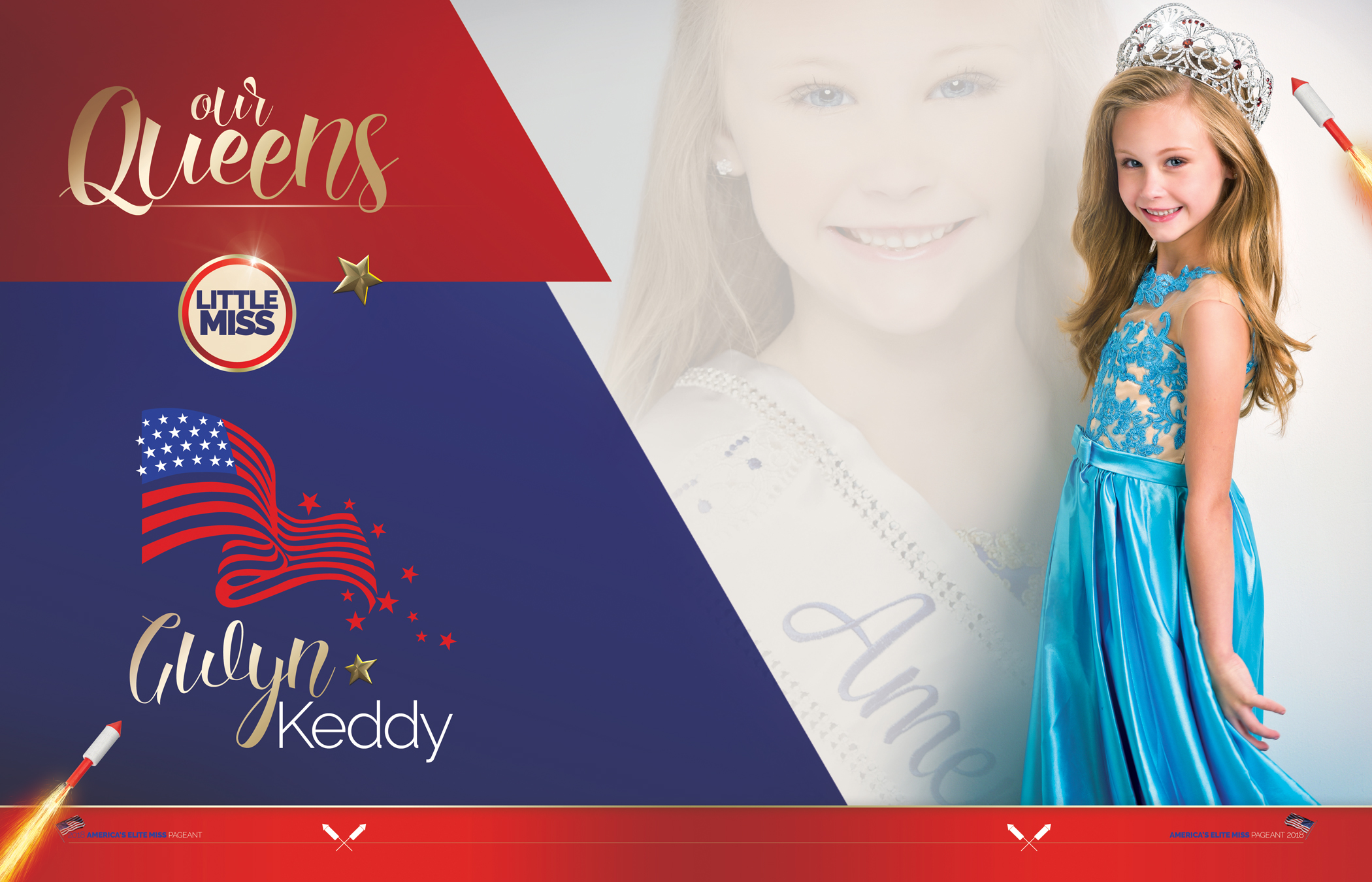 PAGEANT DESIGN | Program Book Content Page Samples