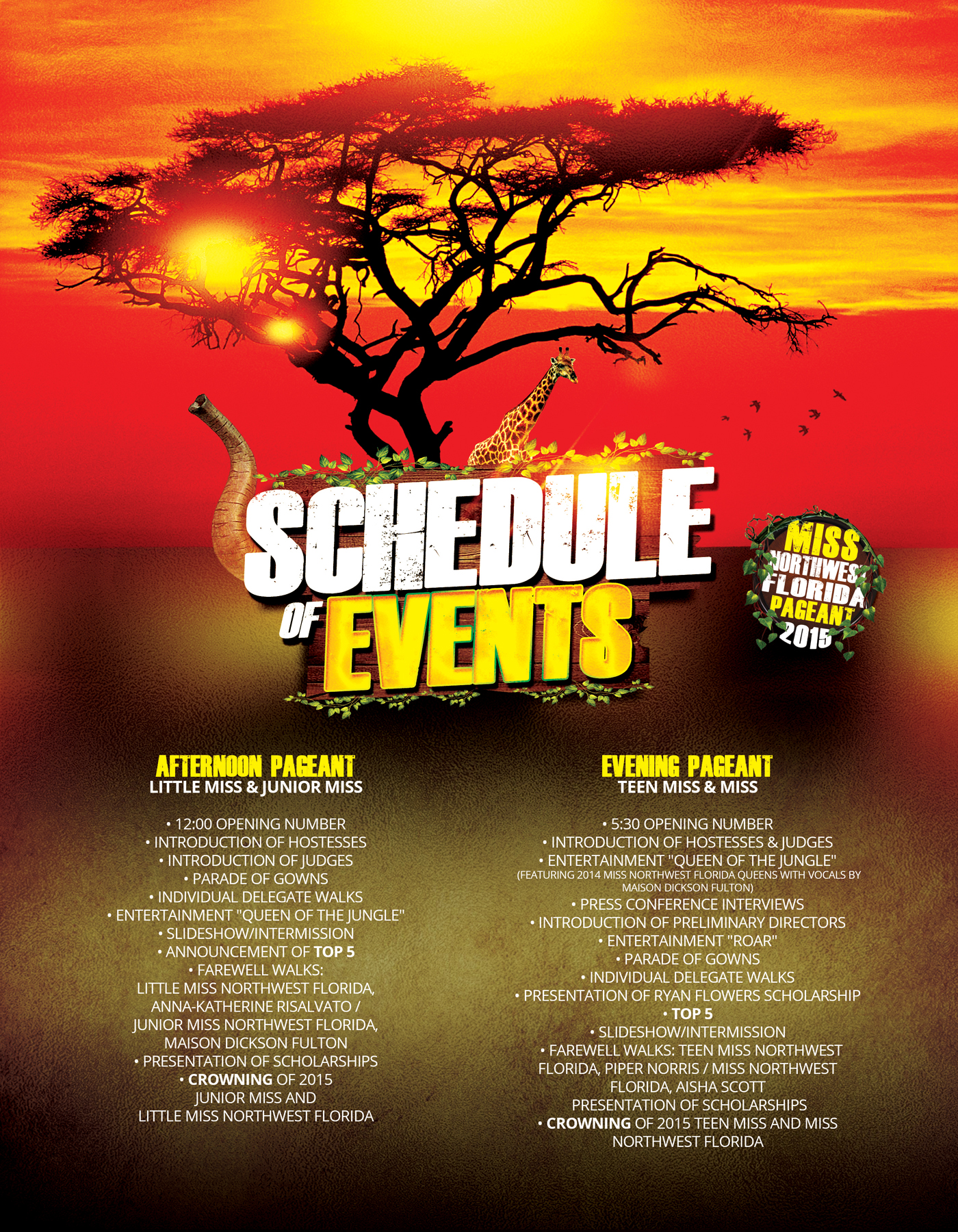 PAGEANT DESIGN | ORDER | Program Books