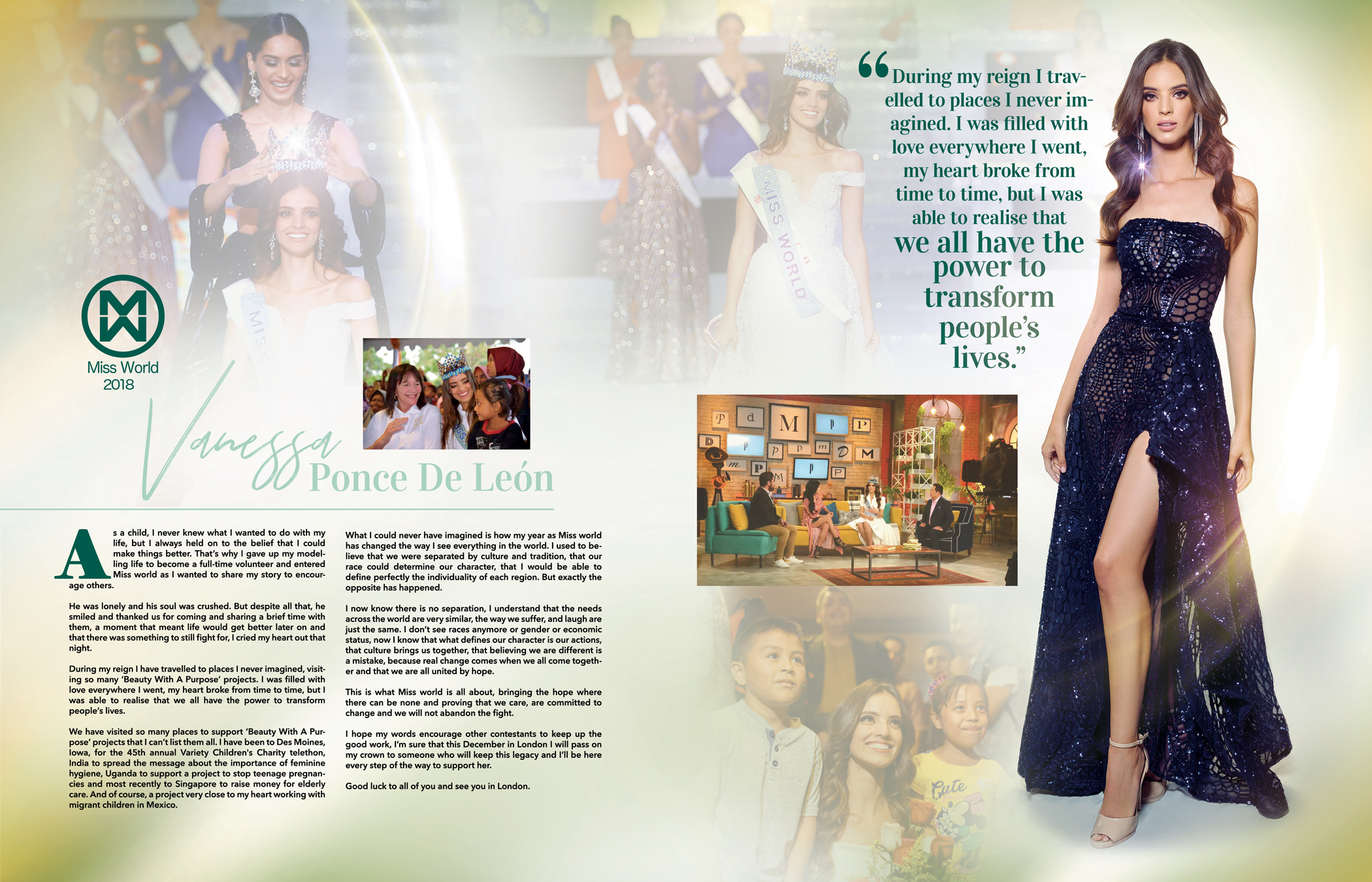 PAGEANT DESIGN | Program Book Content Page Samples
