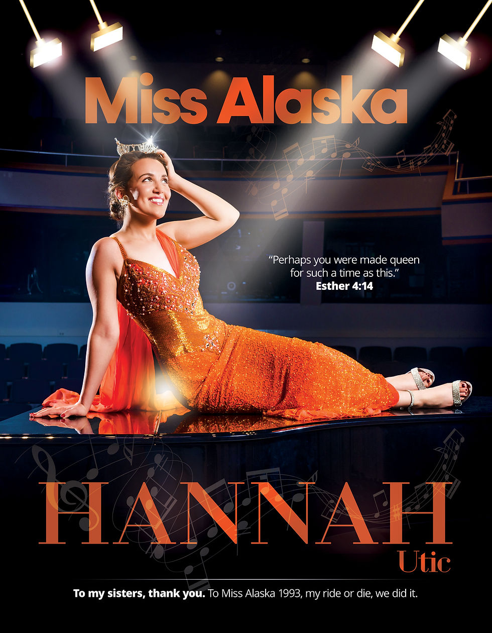 PAGEANT DESIGN | Color Pageant Ad Samples