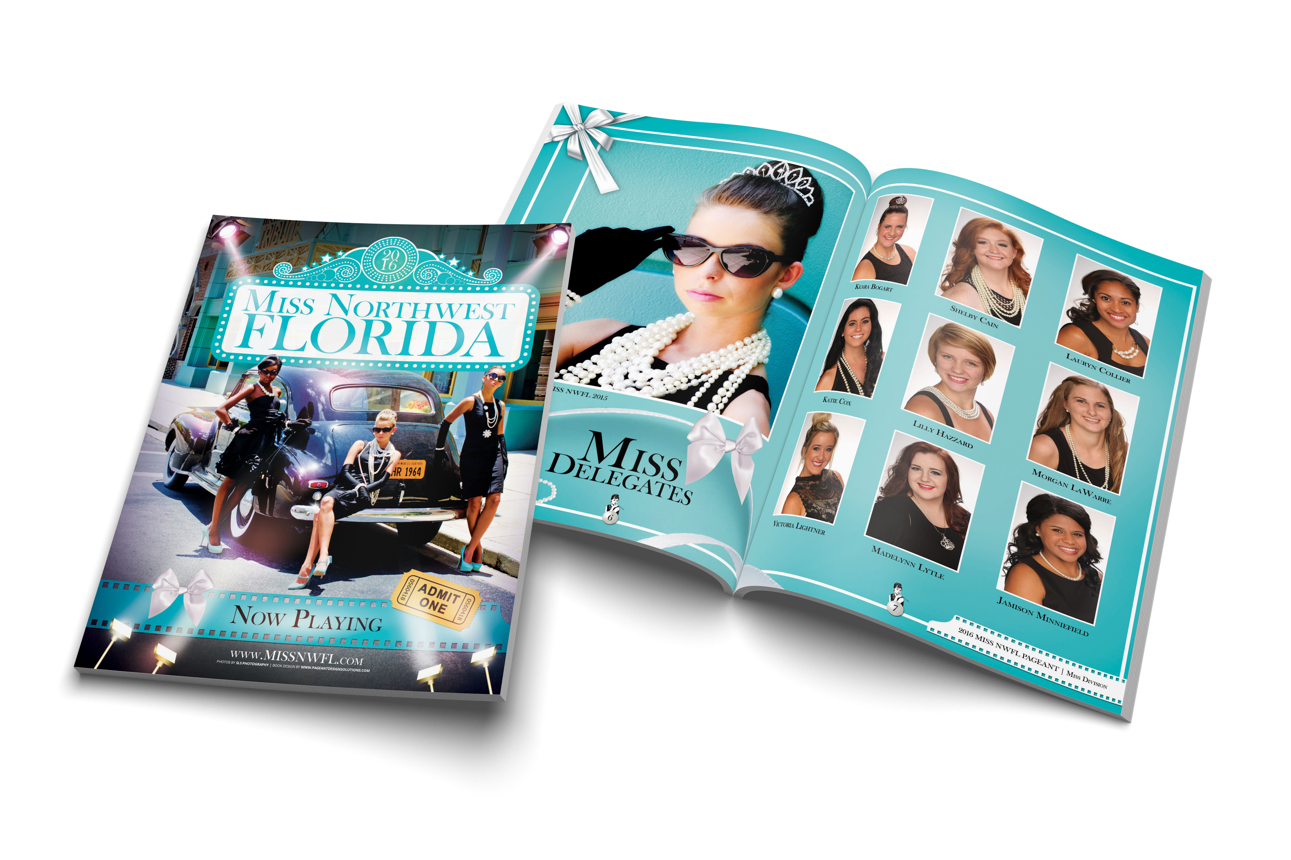 PAGEANT DESIGN | Program Book Content Page Samples