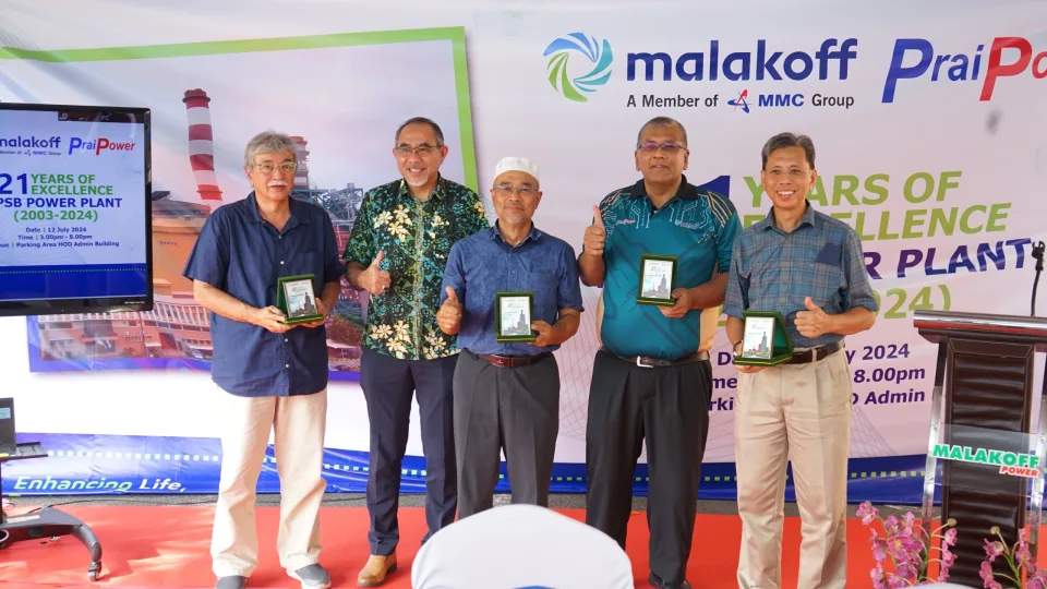 Malakoff Celebrates 21 Years of Excellence at Prai Power Plant - Malakoff