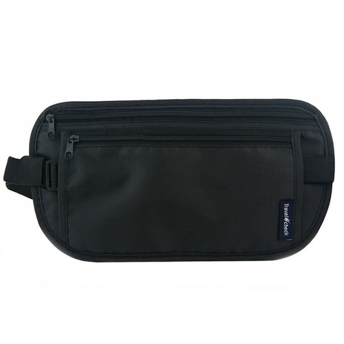 Add-Gear Money Belt for Travel - Hidden Waist Pouch Passport ID Wallet ...