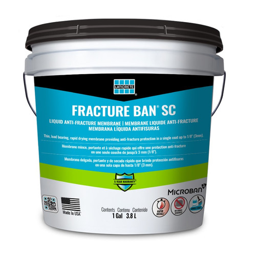 Laticrete Fracture Ban SC - Liquid Anti-Fracture Membrane (1gal ...