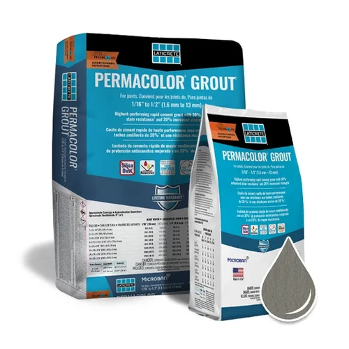 Laticrete - Permacolor Grout - Sterling Silver #78 Color (8lb or 25lb ...