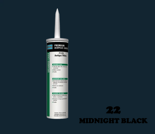 LATICRETE Premium Acrylic Caulk - Unsanded #22 MIDNIGHT BLACK | Global ...